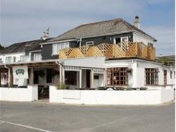 The Harlyn Inn, a Pub and Bar in Harlyn Bay, Cornwall.